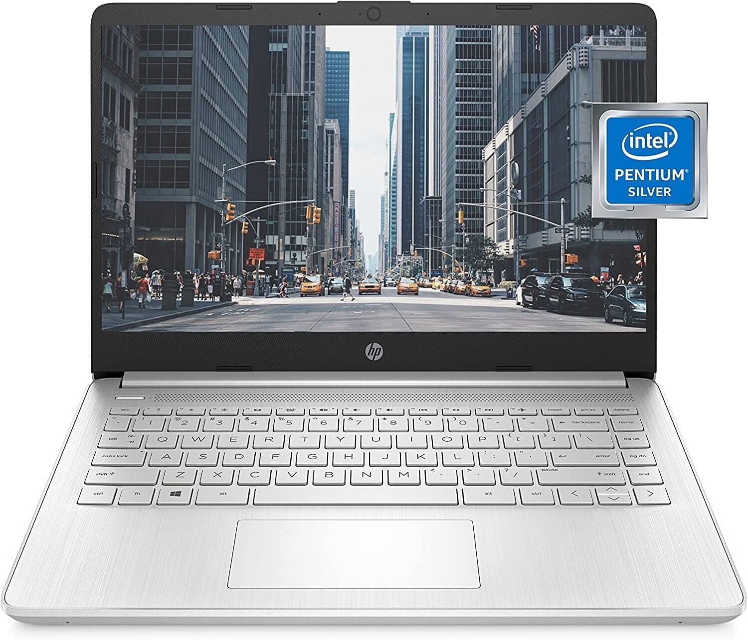 HP 14" Laptop, Intel Celeron N3050, 128GB SSD, 14-dq0090nr - Walmart.com