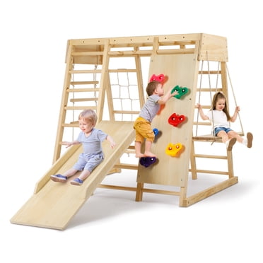 Step2 Alpine Ridge Kid Climber and Slide Outdoor Toddler Playground ...