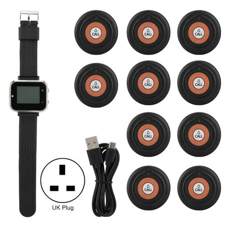 Nurse Call System, Caregiver Pager Smart Call Button Restaurant Paging ...