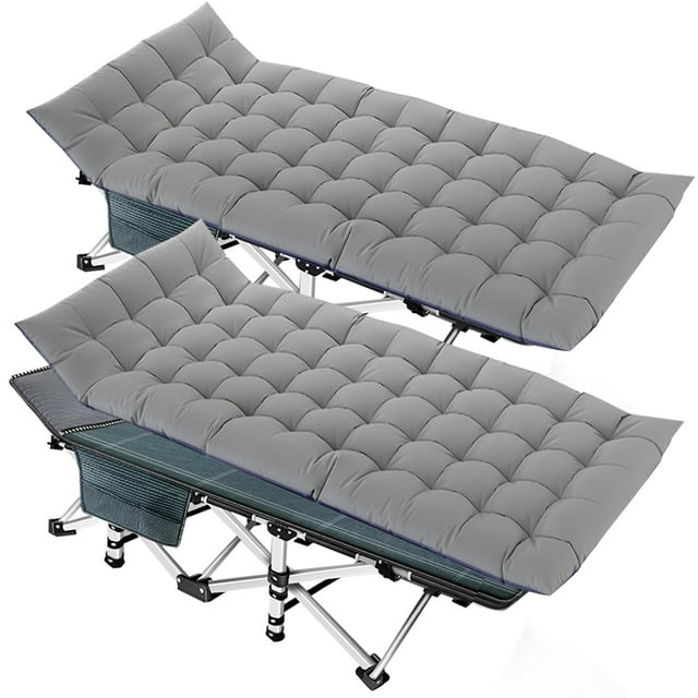 Lilypelle Folding Camping Cots for Adult Portable Fold Up Cot Bed for ...