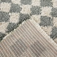 Covey Checkered Shag Area Rug - Walmart.com