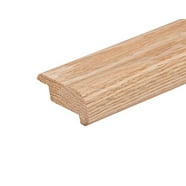 Oak 1" Overlap Edge Floor Transition 4 1/8" Wide (4 FT Long) - Walmart.com