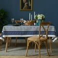 Bohemian Rectangle Tablecloth, Water Proof, 60x120inch for Dining/Party ...