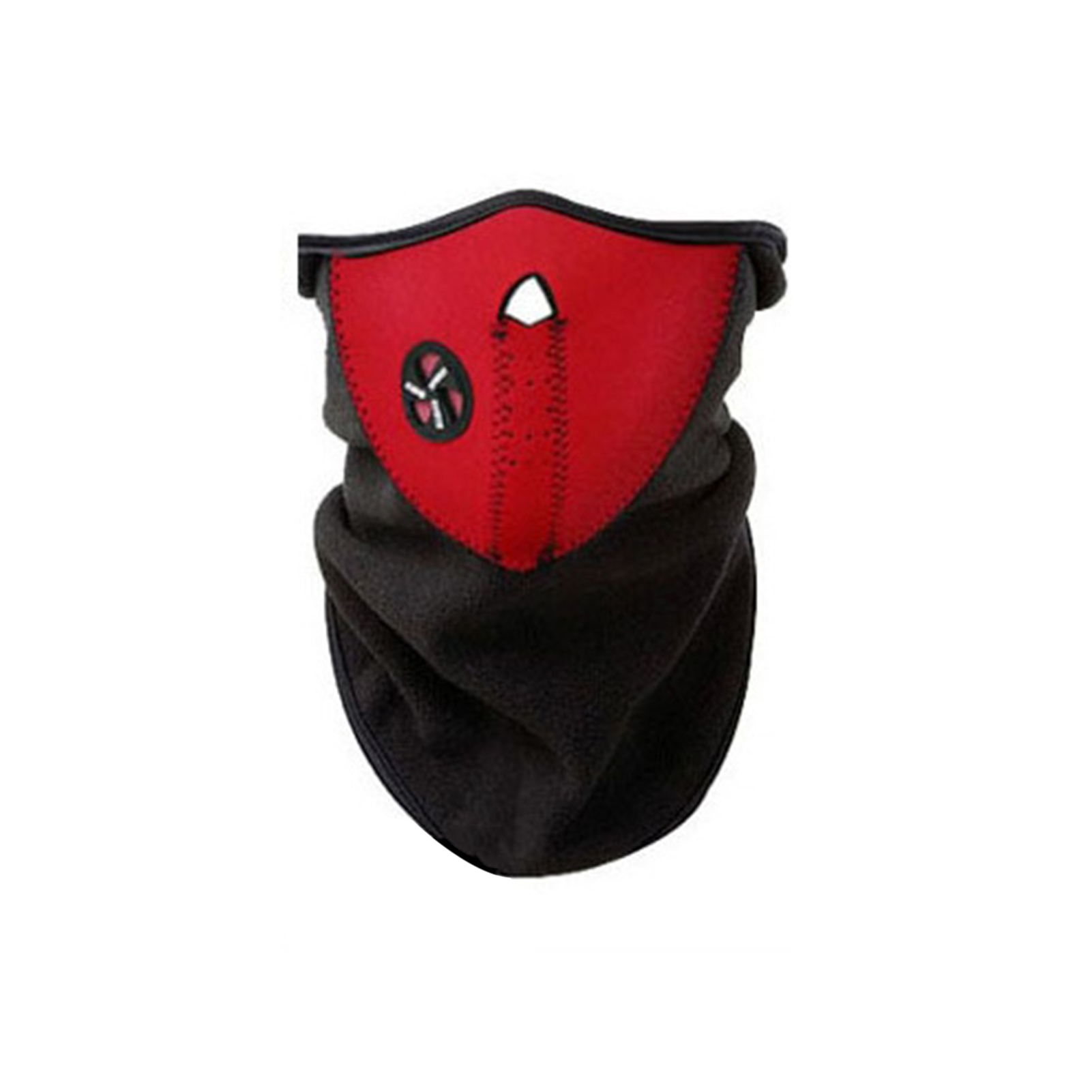 Warm Fleece Half Face Cover Cycling Face Protector Cover With Filter ...