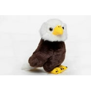 Wild Republic Cuddlekins Bald Eagle Plush, North America Wildlife, Kid ...
