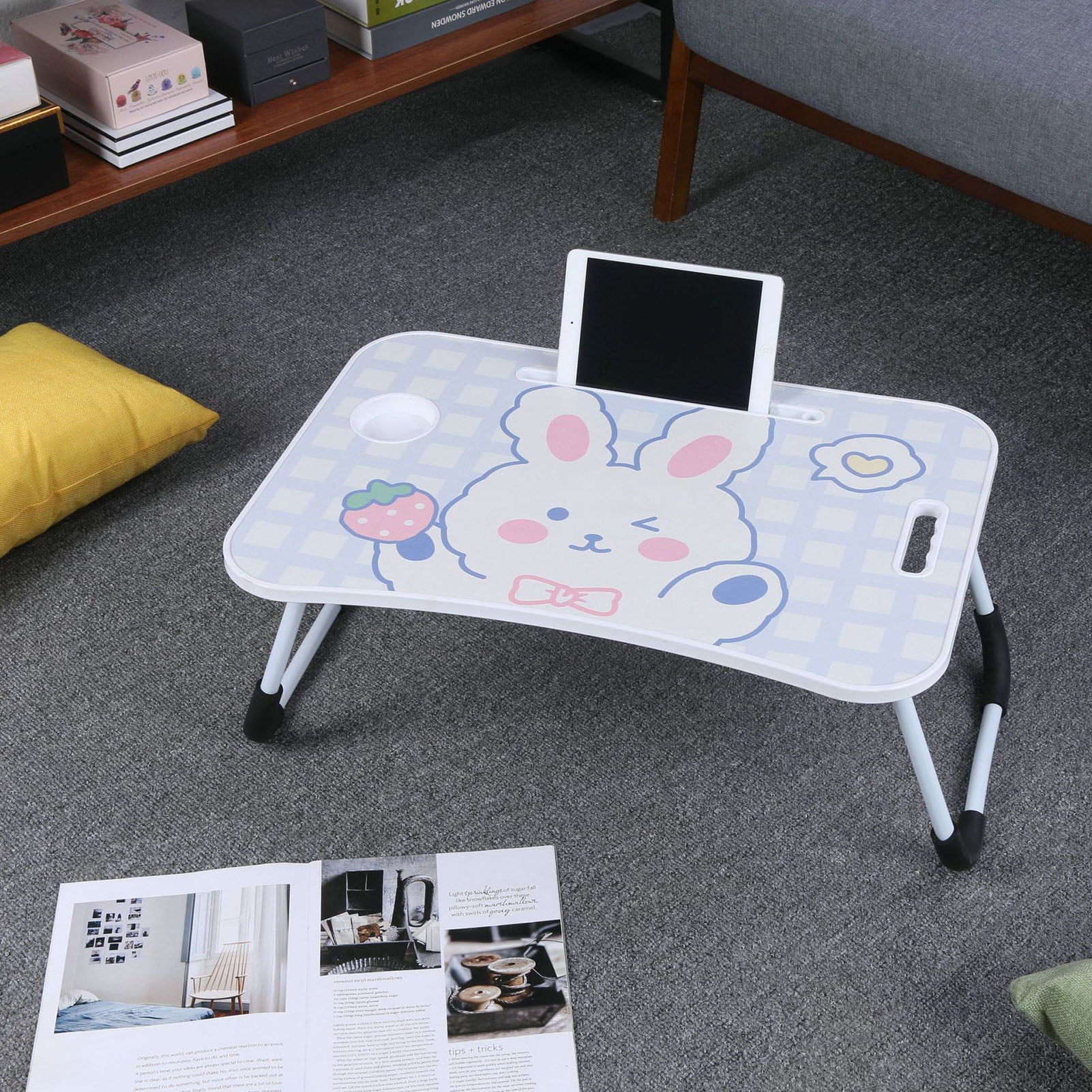 Bed Table Bed Study Table Bed Table Folding Cartoon Sofa Study Desk ...