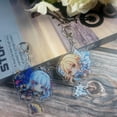 ZILEFSILK 2PCS Anime Game Genshin Impact Cute Kamisato Ayaka lumine ...