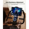 MERACH Pro Spin Workout Stationary Bike S09 with 16-Level Auto Magnetic ...