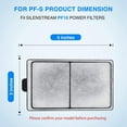 12 Packs PF-S Filter Cartridge for PF10 Power Filters, ONLY fit to ...