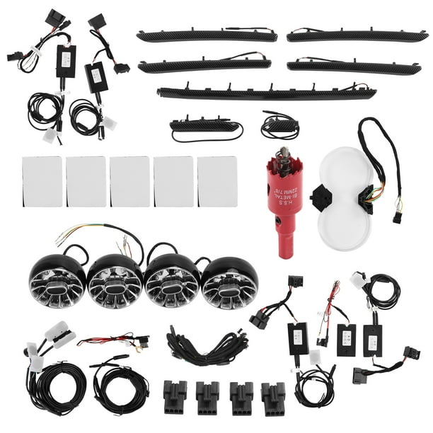 Tira de luz ambiental, mejores mejoras para el interior Kit de luz ...