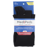 MediPeds X-Large Diabetic Supportive Compression Socks for Swelling ...