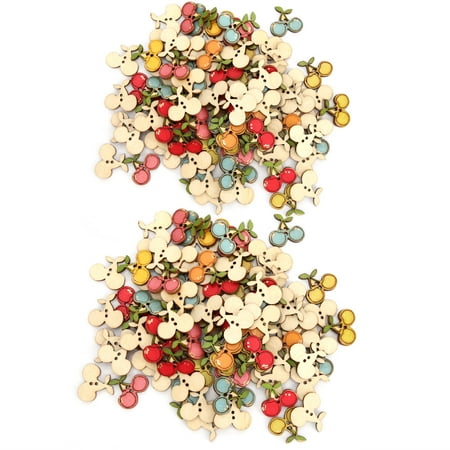 Sonew Buttons For Clothing Buttons For Colored Wooden Buttons Mixed ...