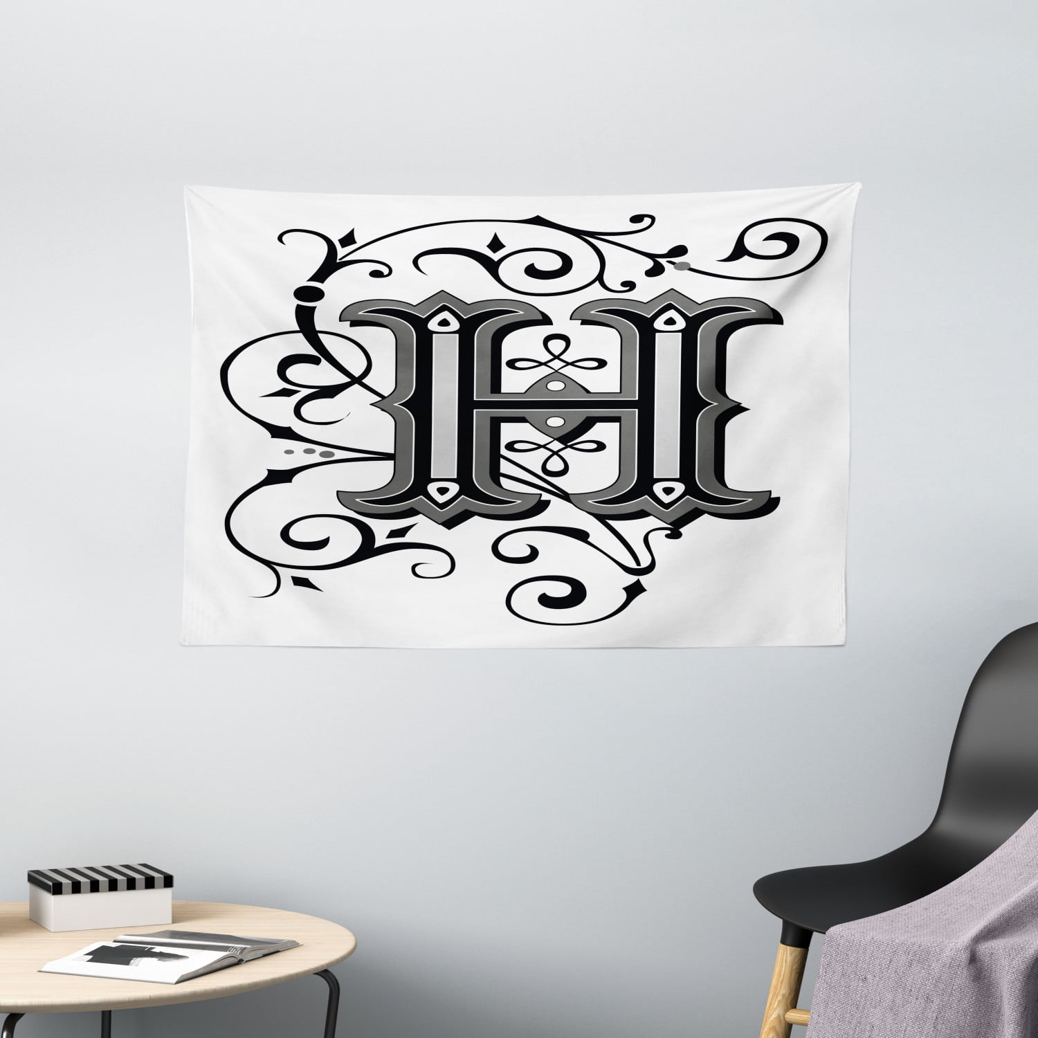 Calligraphy Letter H Designs