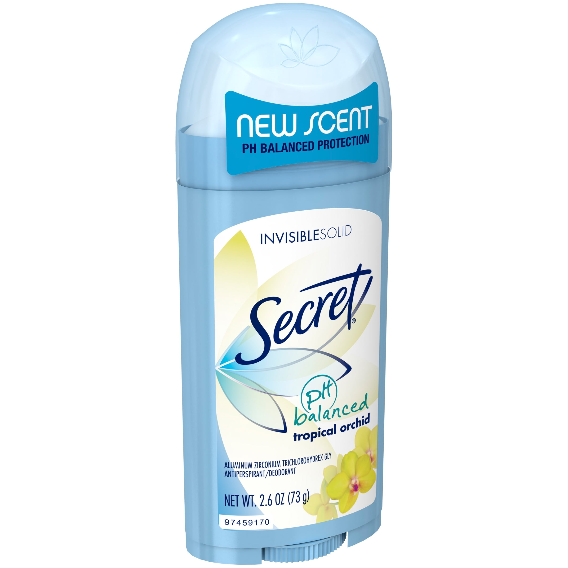 SecretÂ® pH Balanced Tropical Orchid Invisible Solid Antiperspirant ...