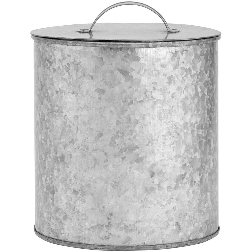 Amici Home Newport Food Storage Canister, Extra Large Metal Can 156 oz ...