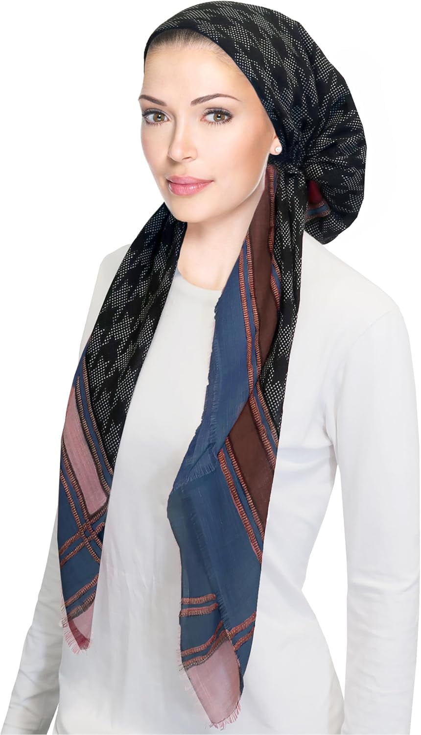 AIR-Pretied Head Scarf for Women Lightweight Pretied Bandana Tichel ...