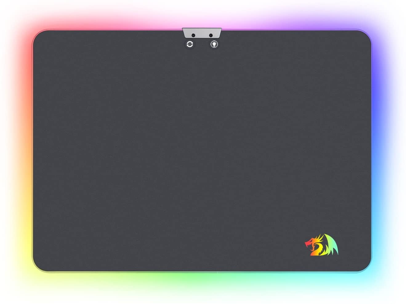 Redragon P010 RGB Mouse Pad, Wired LED Gaming Mouse Pad with 16.8 ...