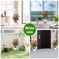 2 Pack Artificial Camellia Tree 23 Inch with Red Flowers for Indoor ...