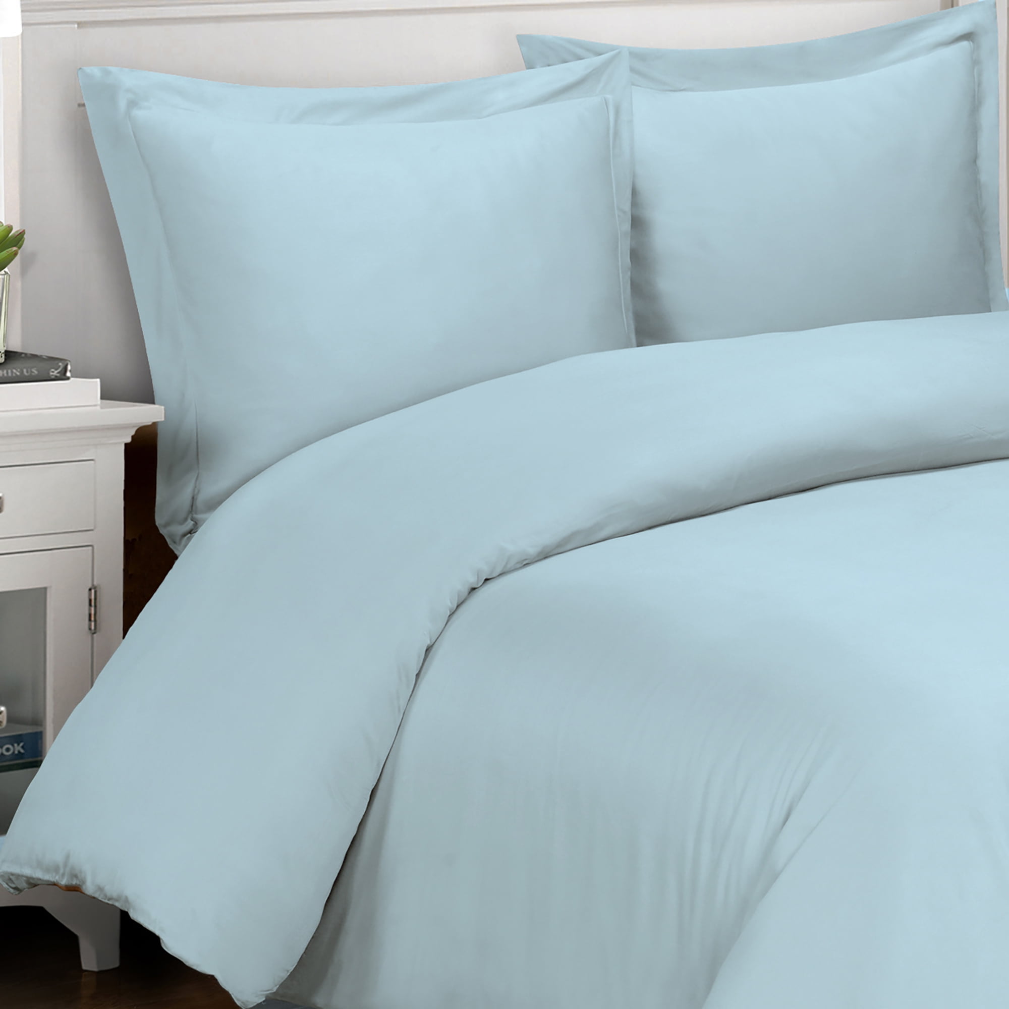 Impressions 500-Thread Count Cotton Sateen Duvet Cover Set - Walmart.com