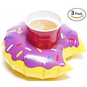 Panda Bear Inflatable Pool Float Cup Holder, 4-pack - Walmart.com