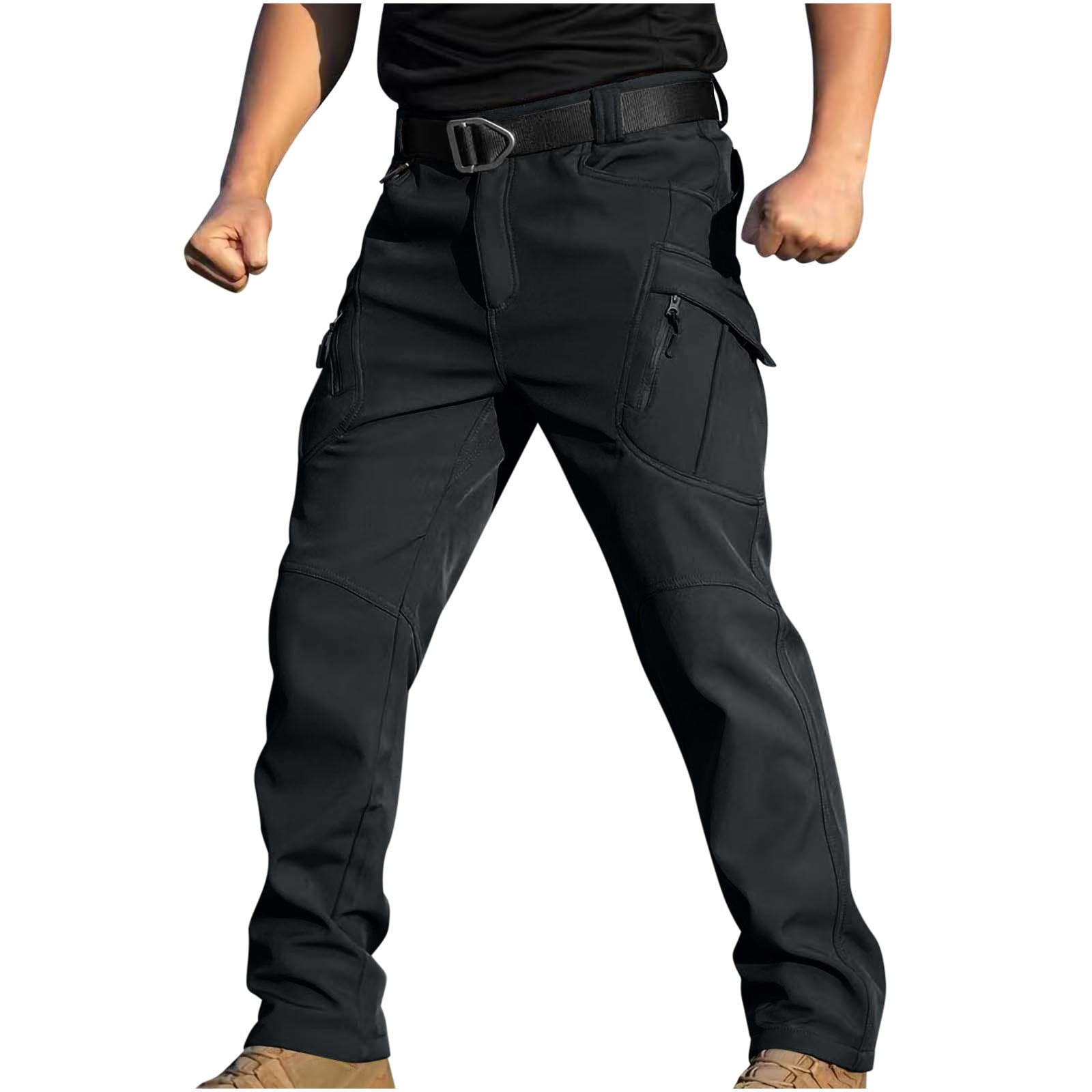 Click here for Yardsong Fleece Lined Tactical Cargo Pants For Men... prices