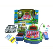 Green Cash Register, Multi-functional Educational Pretend Play, w ...
