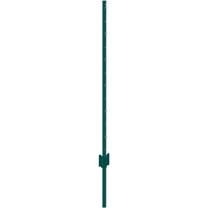 10-Pack Heavy Duty 4FT Metal T-Posts - Green Powder-Coated Steel Fence ...