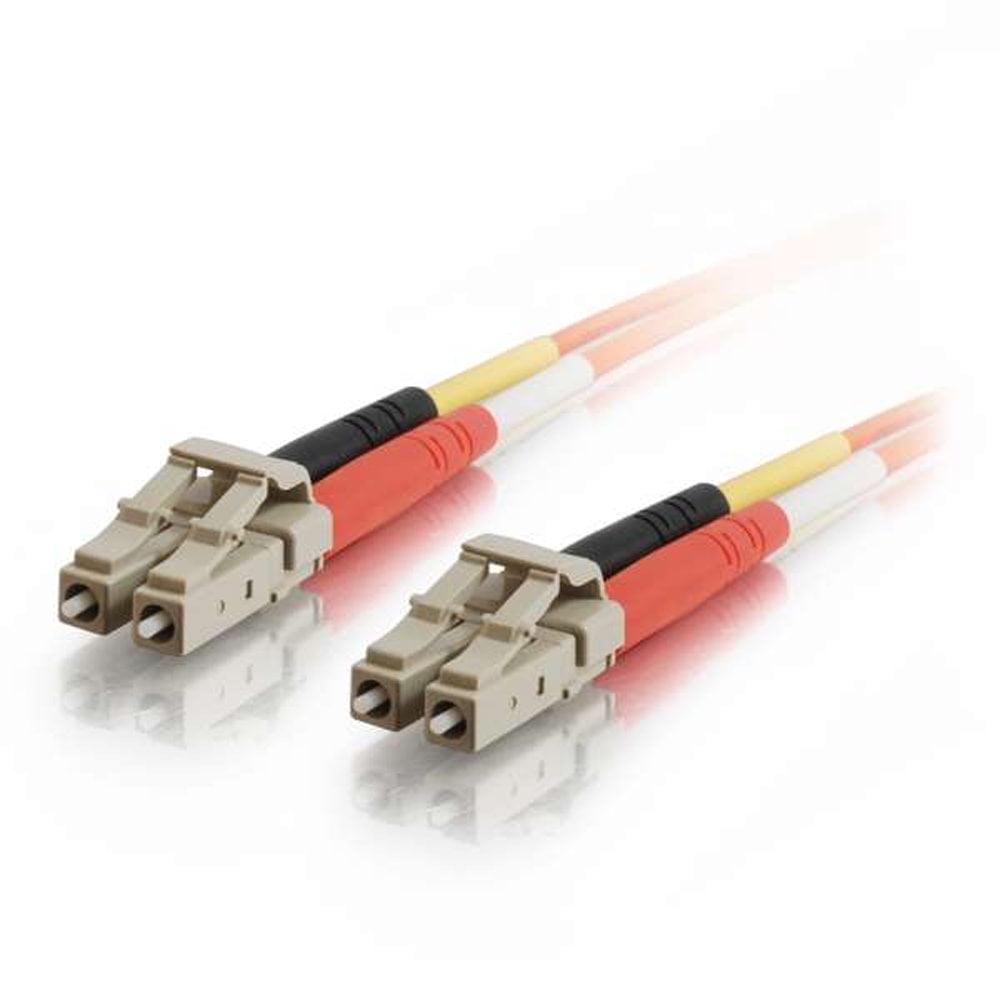 C2G 20m LC-LC 50/125 OM2 Duplex Multimode PVC Fiber Optic Cable ...
