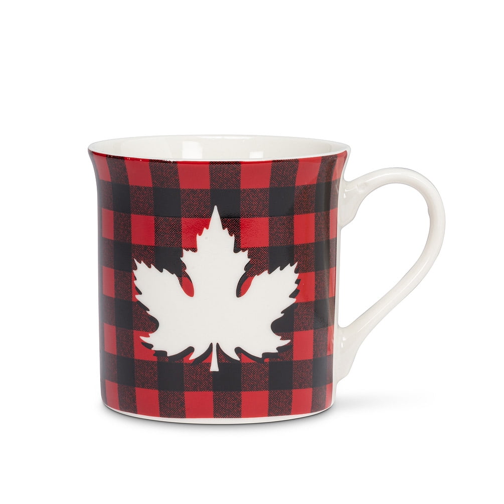 Set of 12 Buffalo Check Leaf Mug - Walmart.com