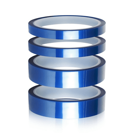 Qtmnekly Thermal Tape,4Rolls of High Temperature Thermal Transfer Tape ...