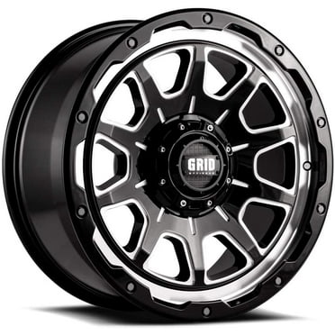 Grid Off-Road GD08 Custom Wheel for 20x10 inch Metallic Dust w/ Matte ...
