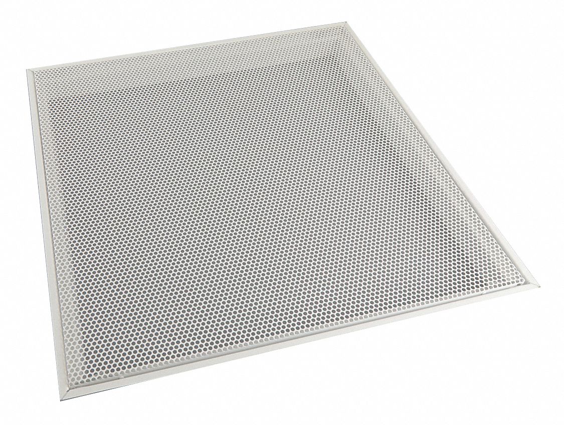 Titus Grille,22" x 22",Perforated PAR-3-22X22 - Walmart.com