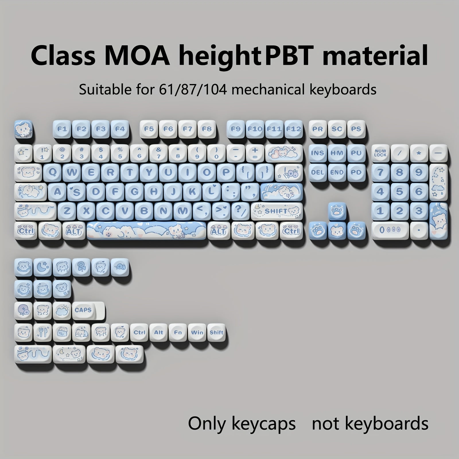 Click here for Unbranded High Spherical Key Cap Pbt Material Ther... prices