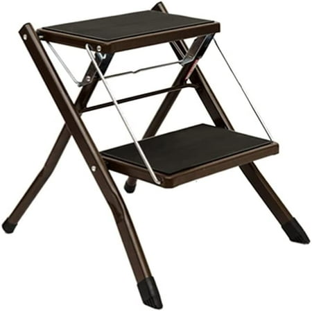Step ladders Foldable 2 Step Stool Folding Step Ladder Small Metal ...
