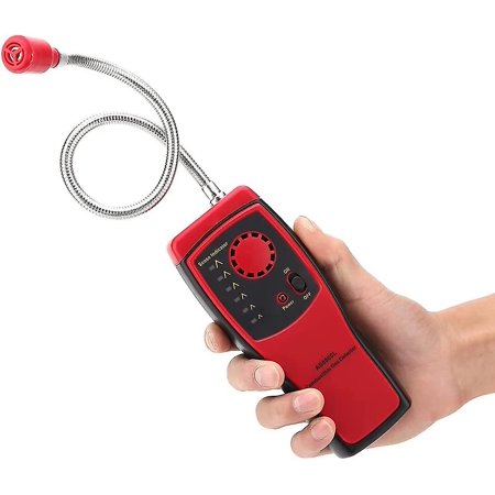 Flammable Gas Leak Detector, Portable Gas Sniffer With Sound And Light ...