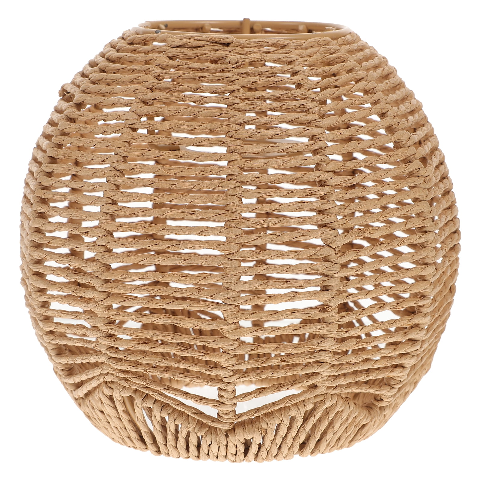 Woven Lamp Shade Ceiling Light Shade Chandelier Lamp Shade Weaving Lamp ...
