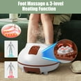 Costway Electric Rollers Steam Foot Spa Tub Bath Massager Water Sauna