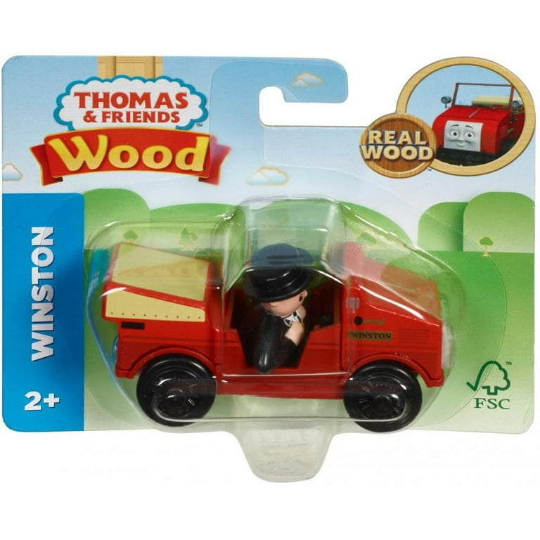 Thomas Friends Wood Winston Rail Car Sir Topham Hatt Figure, 60% OFF