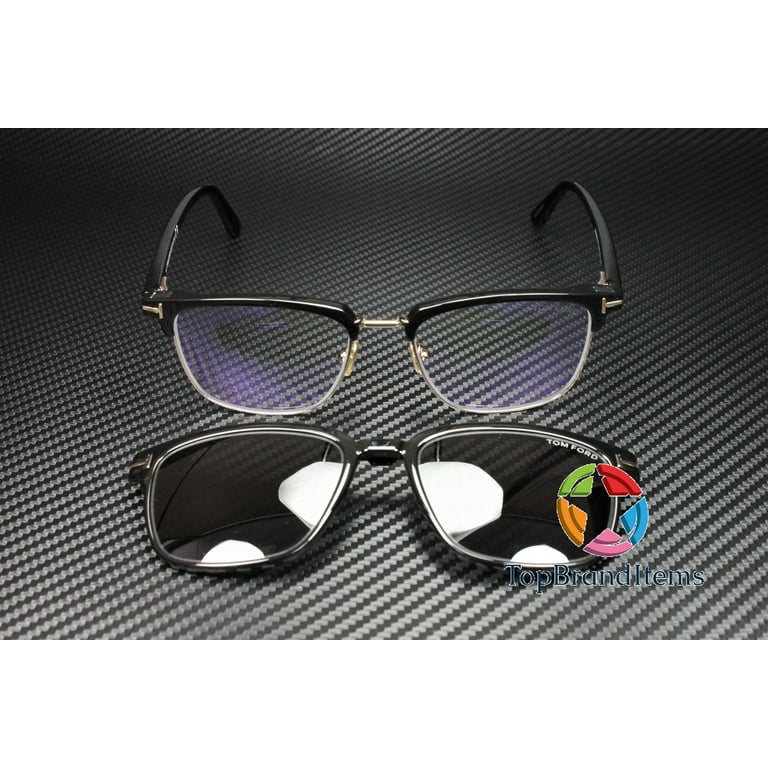 Tom Ford FT 5683-B Metal Unisex Square Sunglasses Shiny Tom Ford FT 5683-B Metal Unisex Square Sunglasses Shiny
