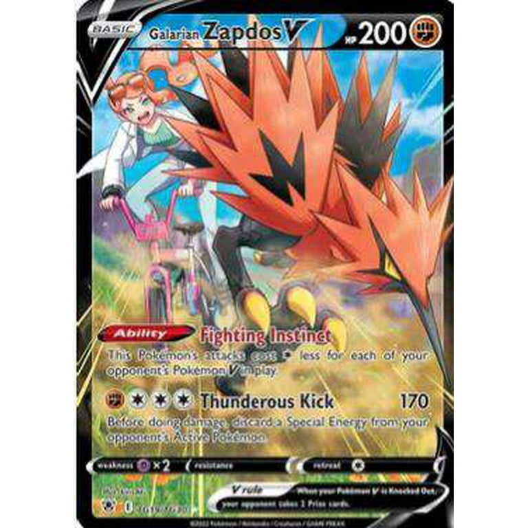 Pokemon Mega Zapdos Card