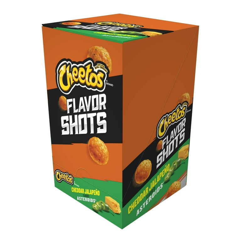 Cheetos Flavor Shots Flamin Hot Asteroids Box Of, 50% OFF