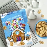 Gingerbread Toast Crunch Cereal, Crispy Gingerbread Flavored Cereal, 12 ...