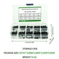 300pcs Small Screw Set Short Screws Assortment Flat Head Tapping ...