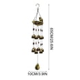 BAOPAI Metal Wind Chime with Birdhouse Design - Soothing Sounds Wind ...