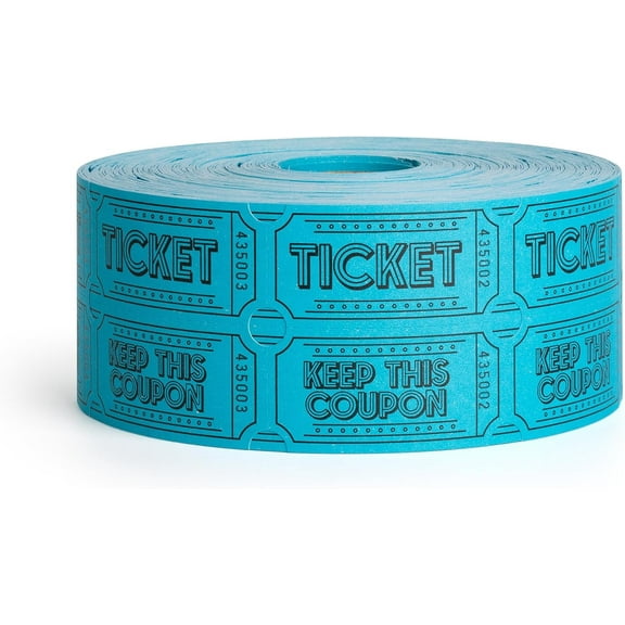 Free Shipping! Lancaster Bingo Company 2000 Raffle Tickets Per Roll ...