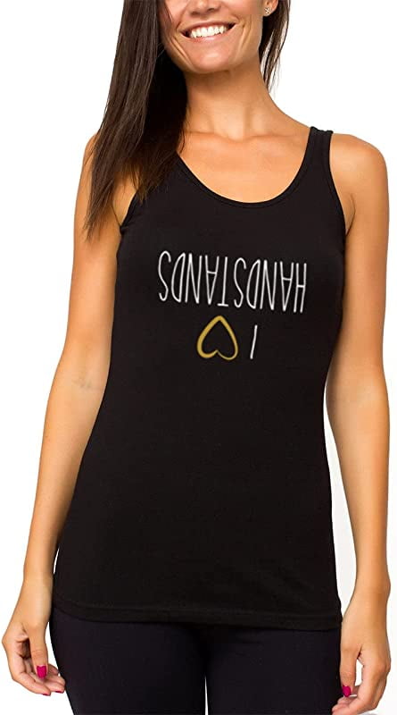 TREELANCE Organic Cotton Yoga Workout Tank Top Moon Phases Shirts Tops ...