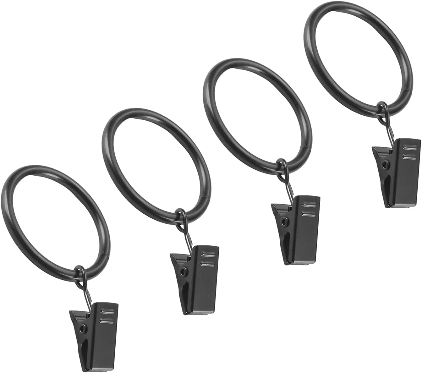 Curtain Clip Rings Hooks 35mm(ID) Iron Drapery Ring for Drapery, Photos ...