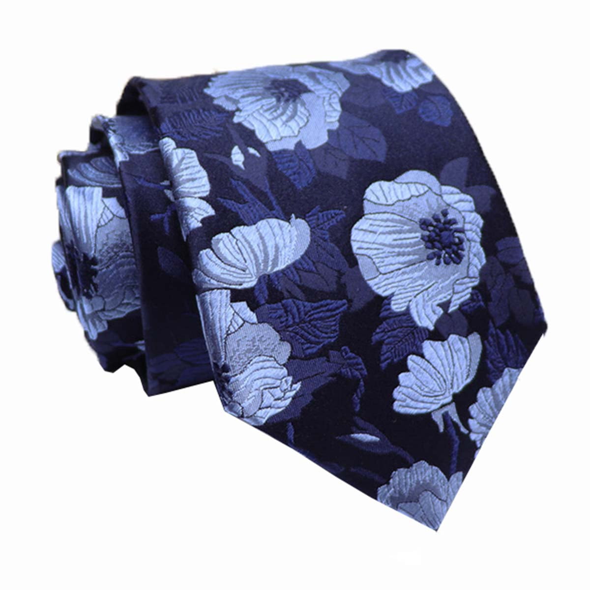 100 Silk Jacquard Necktie Ties for Men High Density Woven Tie Pattern ...