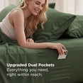 Deep Pocket King Sheet Set - 6 Piece, Prewashed Ultra-Soft King Size ...