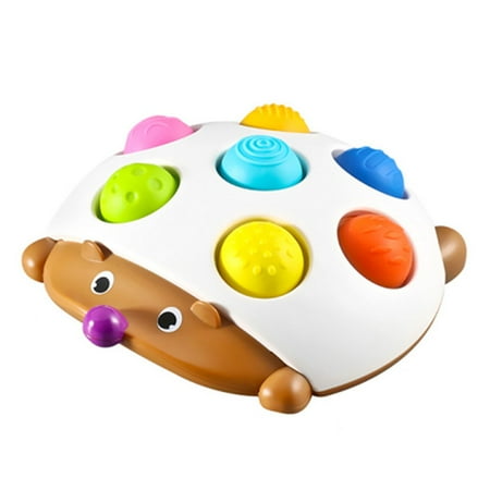 EAGLE Infant Finger Press Toys Soft Silicone Soothing Hedgehog Bubble ...